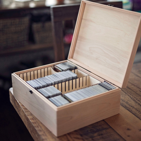 MTG Deck Box- Purple Theme – The Designcraft Studio